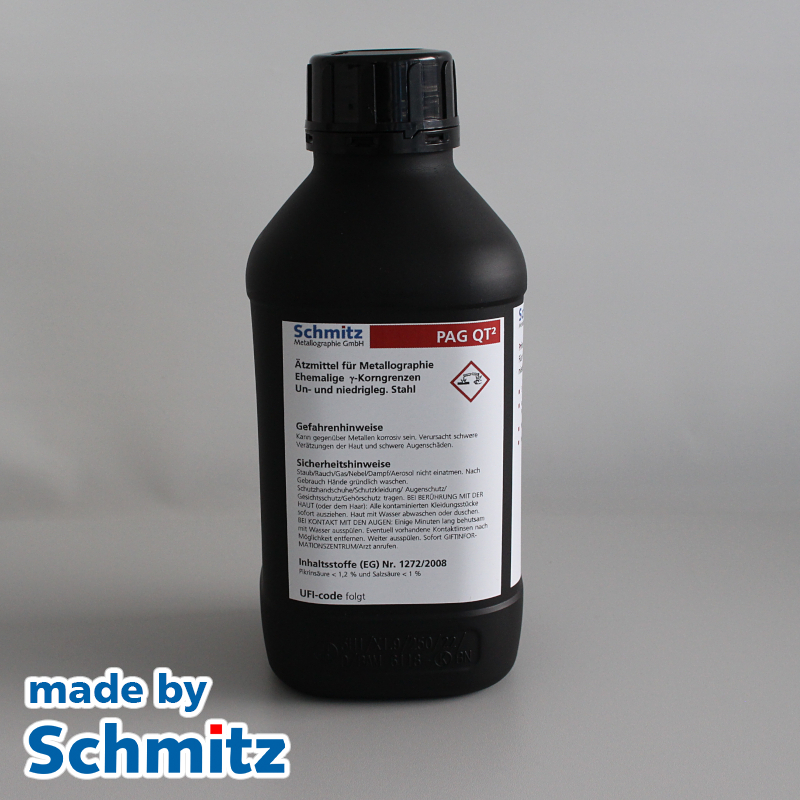 PAG QT² etchant from Schmitz-Metallographie, 89,00
