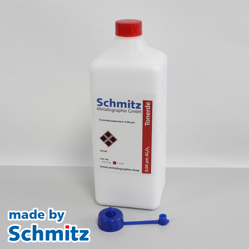 Toner desuspension from Schmitz-Metallographie, 68,59